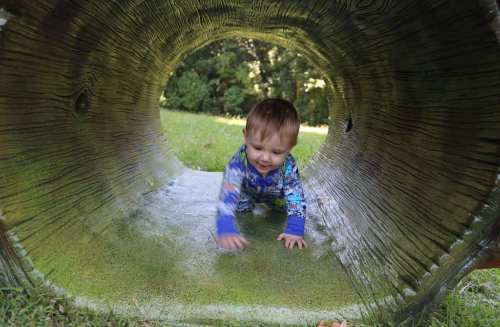 Hollow Log Tunnel Climber – Jungle Play