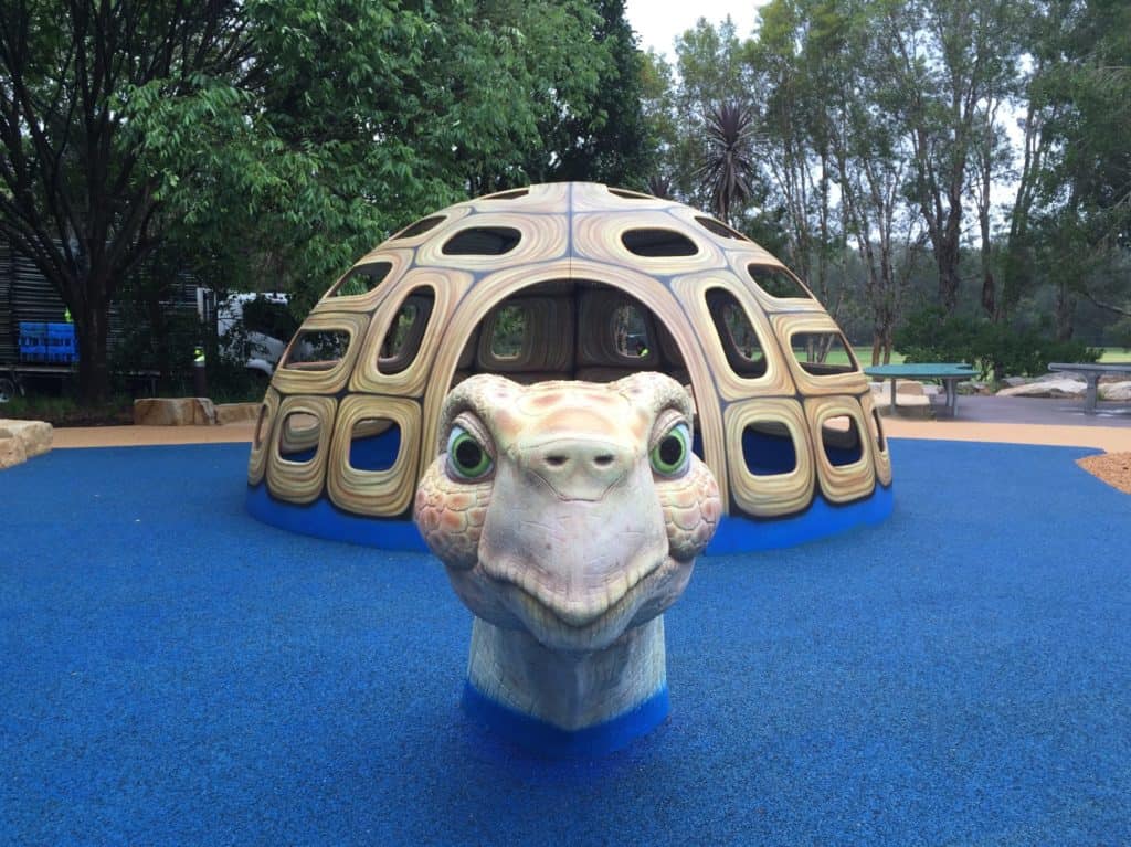 Turtle Cubby Climber – Jungle Play