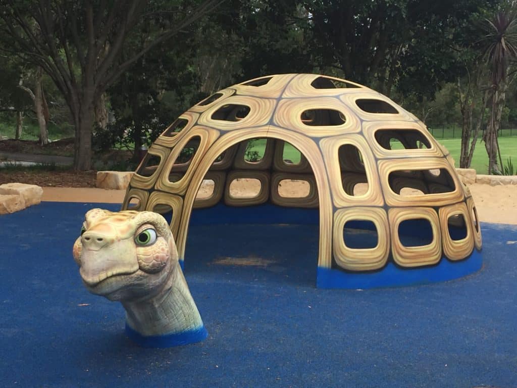 Turtle Cubby Climber – Jungle Play